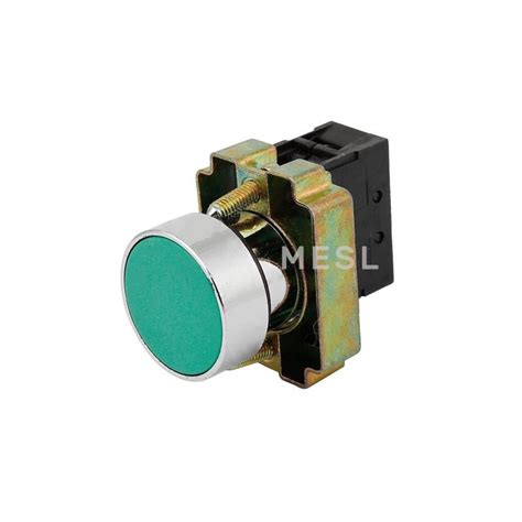 Push Button Switch Green Modern Electrical Supplies Ltd