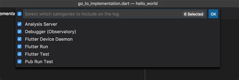 V215 Dart Code Dart And Flutter Support For Visual Studio Code
