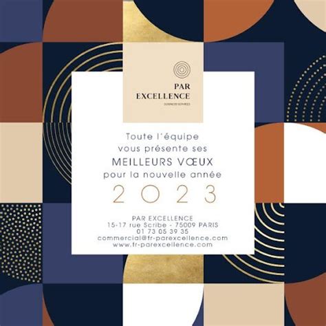 Voeux 2023 Par Excellence