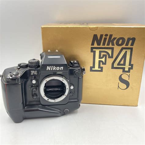 1 12 Kt S1911 Nikon ニコン F4 フィルムカメラ 一眼レフカメラ ボディ 付属品 箱付き Camera Db0 Dd5 ニコン ｜売買されたオークション情報、yahooの