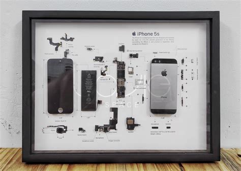 Iphone 5s Teardown Template Download Disassemble Drawings Etsy