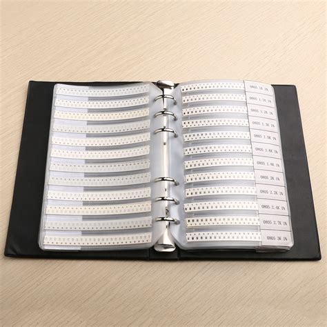 4250pcs Resistor Sample Book 0ohm 10m 170 Values Grandado