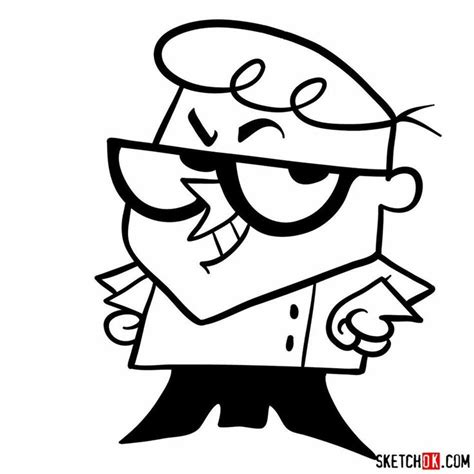 How To Draw Dexter Sketchok Easy Drawing Guides Face Art Drawing Easy Drawings Drawings