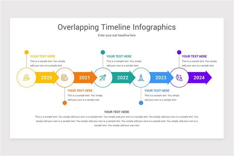 Overlapping Timeline Powerpoint Template Nulivo Market