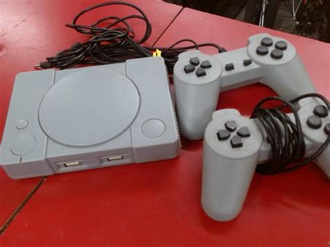Mini Ps1 Replique Jeux Integre Fil 2 Man Consoles Playstation 1