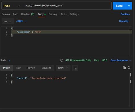Post Query Parameters In Fastapi Geeksforgeeks