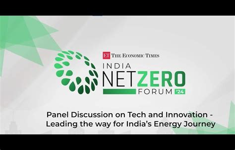 Panel Discussion Tech And Innovation Leading Indias Energy Journey