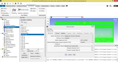 Defining Boundary Conditions In Fluent Download Scientific Diagram
