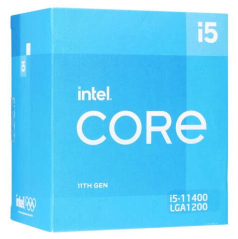 Характеристики процессора Intel Core i5-11400
