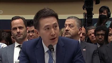 Tiktok首席执行官出席美国会听证会，指外界对tiktok有太多误解凤凰网视频凤凰网
