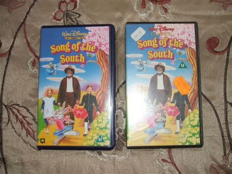 Disney Song Of The South Factory Sealed Vhs Pal Both Dark And Light
