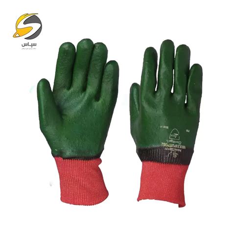 دستکش ایمنی چند منظوره پوشا مدل سبز قیمت و خرید سپاس