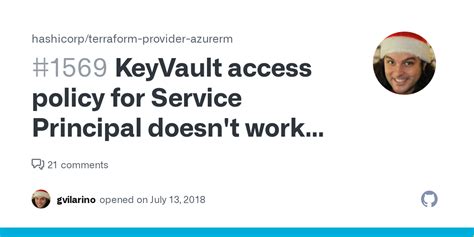Keyvault Access Policy For Service Principal Doesnt Work As Expected