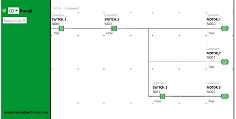 PLC Programming Example On Multi Motor Control For Beginners