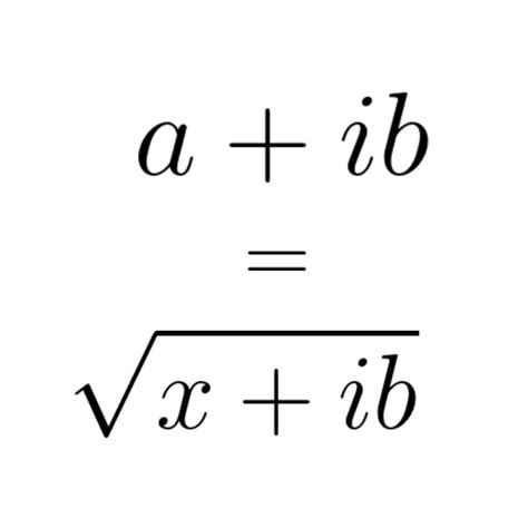 Why Square Root Of A Complex Number Is A Complex Number Onlyread Body Text Raskmath