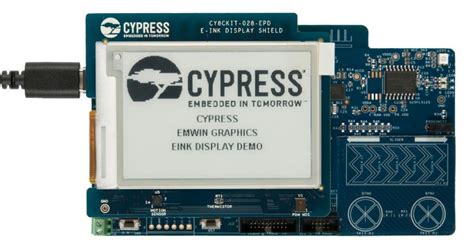 Mbed Os Example Emwin Eink This Code Example Demonstrates Displaying