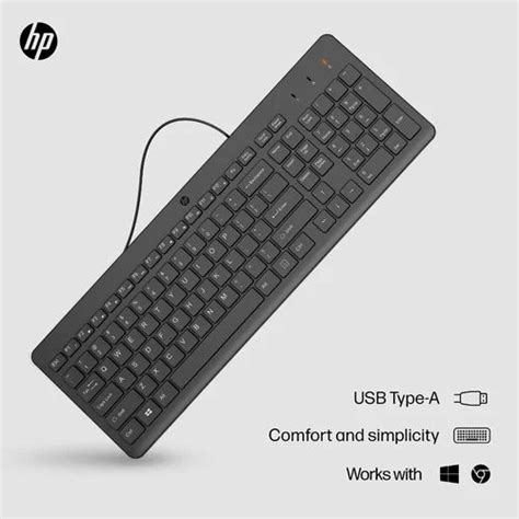 HP 150 Wired Keyboard At Rs 550 Piece HP Keyboard Mouse Combo In New Delhi ID 2852404134197