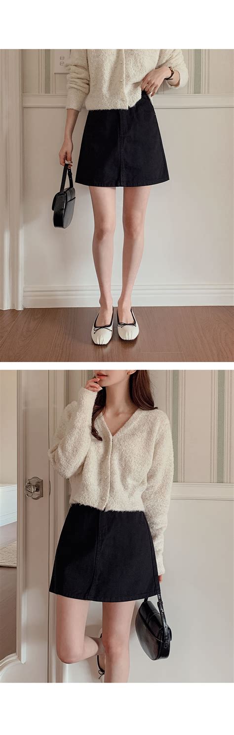 Twee Jinin Cotton Mini Skirt Kooding