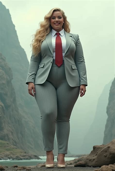 10 Miles Tall Curvy Bbw Woman With A Beautiful Smile Curvaceous Figure