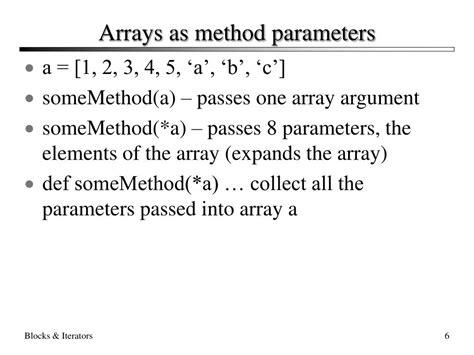 Ppt Ruby Containers Blocks And Iterators Powerpoint Presentation