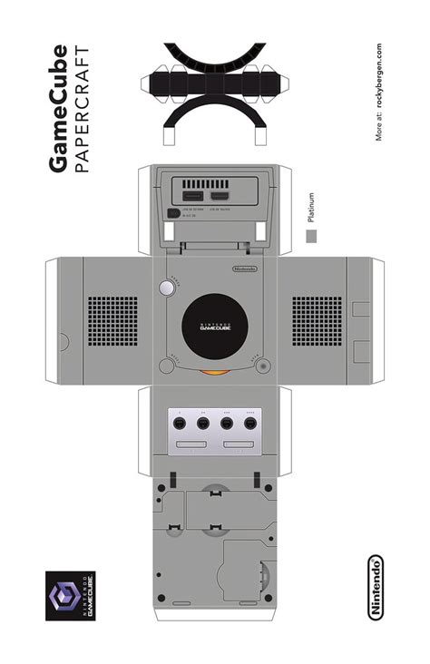 Gamecube Papercraft V1 0002 Graggaber Josef Flickr