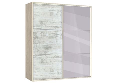 Гардероб АВА 41 плъзгащи врати и огледало мебели България