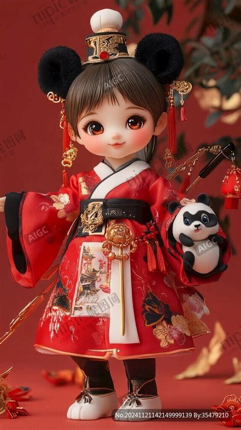Ai创作图汉服卡通娃娃 Q版喜庆 韩服娃娃 2023年春节造型 娃娃过大年 福娃富贵 2021春节新年造型 Q版福娃 摆饰福禄娃 乔迁福娃 福娃贝贝 2018新年福娃 2023春节造型 Q版