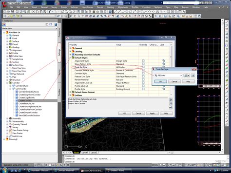 Code Sets And Feature Line Styles Autodesk Community