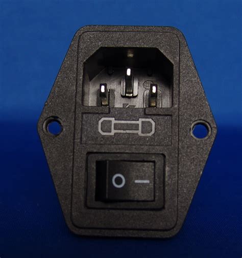 Fused Switched Iec Sockets Ac 10a Custom Electronics Pwm Circuits Induction Heating And Diy