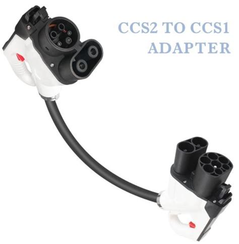 Dc 150a Ev Adapter Combo 2 To Combo 1 Ccs 2 To Ccs 1 For Fast Ev American Charging Cars China