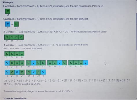 Solved Find The Number Of Well Formed Words Or Strings