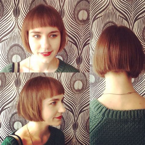 Divine Undercut Bob With Bangs
