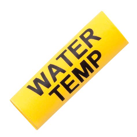 Water Temp Marker Yellow 14