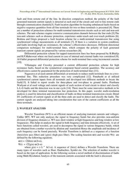 Wavelet Based Double Line And Double Line To Ground Fault Discrimination In A Three Terminal