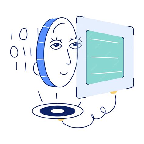 Premium Vector Source Code Doodle Mini Illustration