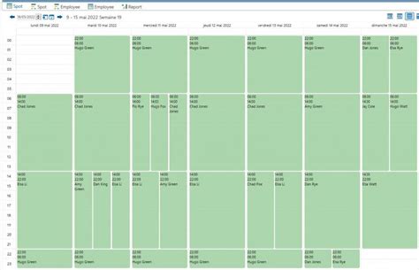 Scheduling Software Features Visual Planning