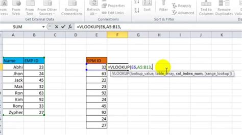 VLOOKUP Problem Resolved Vlookup In Excel 2010 YouTube