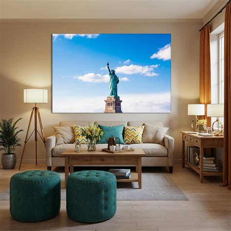 Statue Of Liberty Art Print New York City Wall Art American Landmark