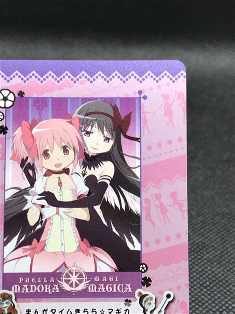 19 Madoka Homura Madoka Magica Wafer Card Bandai 2015 Made In Japan Ebay