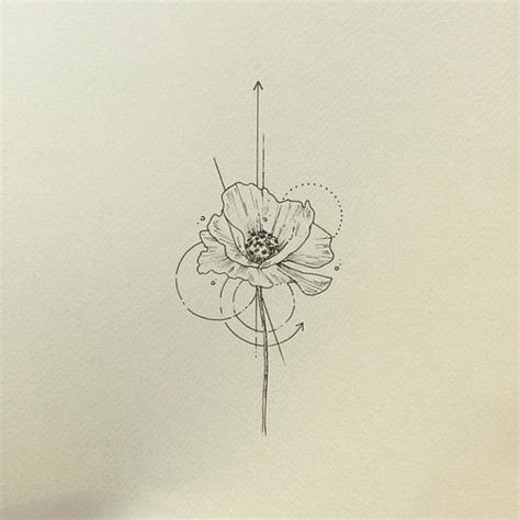 주문받은 양귀비 도안😊😍👏👏👏 여기서 컬러 입혀야해요 ㅎㅎ Illust Tattoo 양귀비 Wonseok Tattooist Flower Tattoos