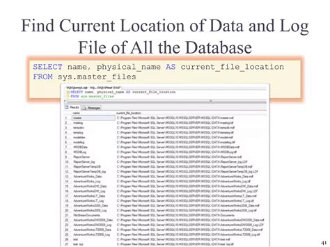 database performance tuning and query optimization ppt databases computer software and