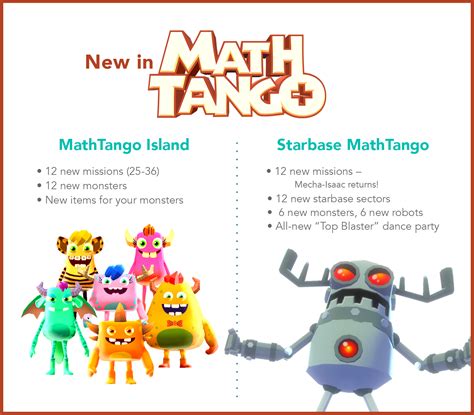 Originator New Missions Monsters And More In Mathtango Facebook