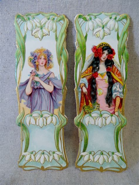 Pair Bookmarks Eat Mothers Bread Discover Studebakers Vintage