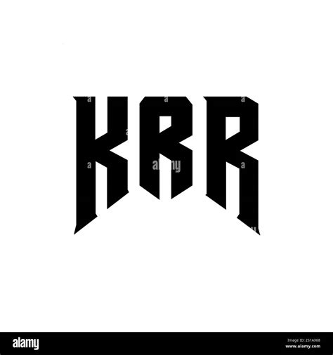 Krr Letter Logo Design For Technology Company Krr Logo Design Black