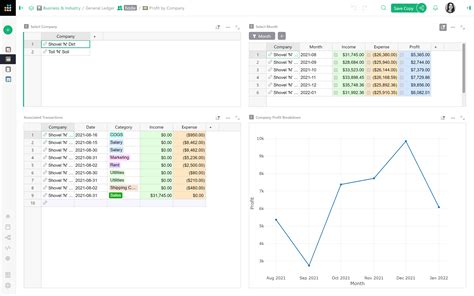 General Ledger Template Grist