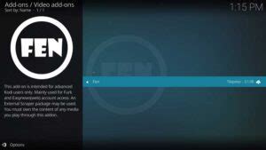 How To Install The FEN Kodi Addon 2024