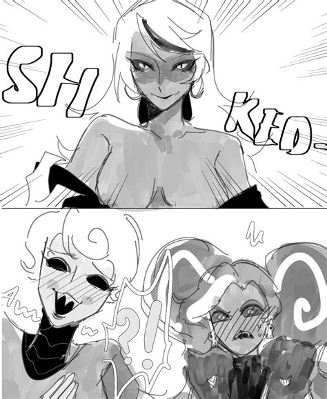Rule 34 3girls Carmilla Carmine Demon Girl Female Hazbin Hotel