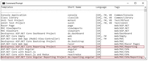 Create An Aspnet Core Angular Application With A Report Designer