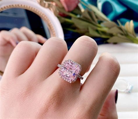 Pink Sapphire Engagement Rings A Beautiful Pink Sapphire And Diamond