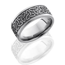 Lashbrook 9ftrinityu Sand Polish Titanium Wedding Ring Or Band Tq